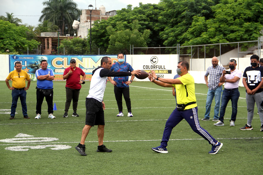 Se capacitaron en temas de Flag Football - Noticias Voz e Imagen de Chiapas