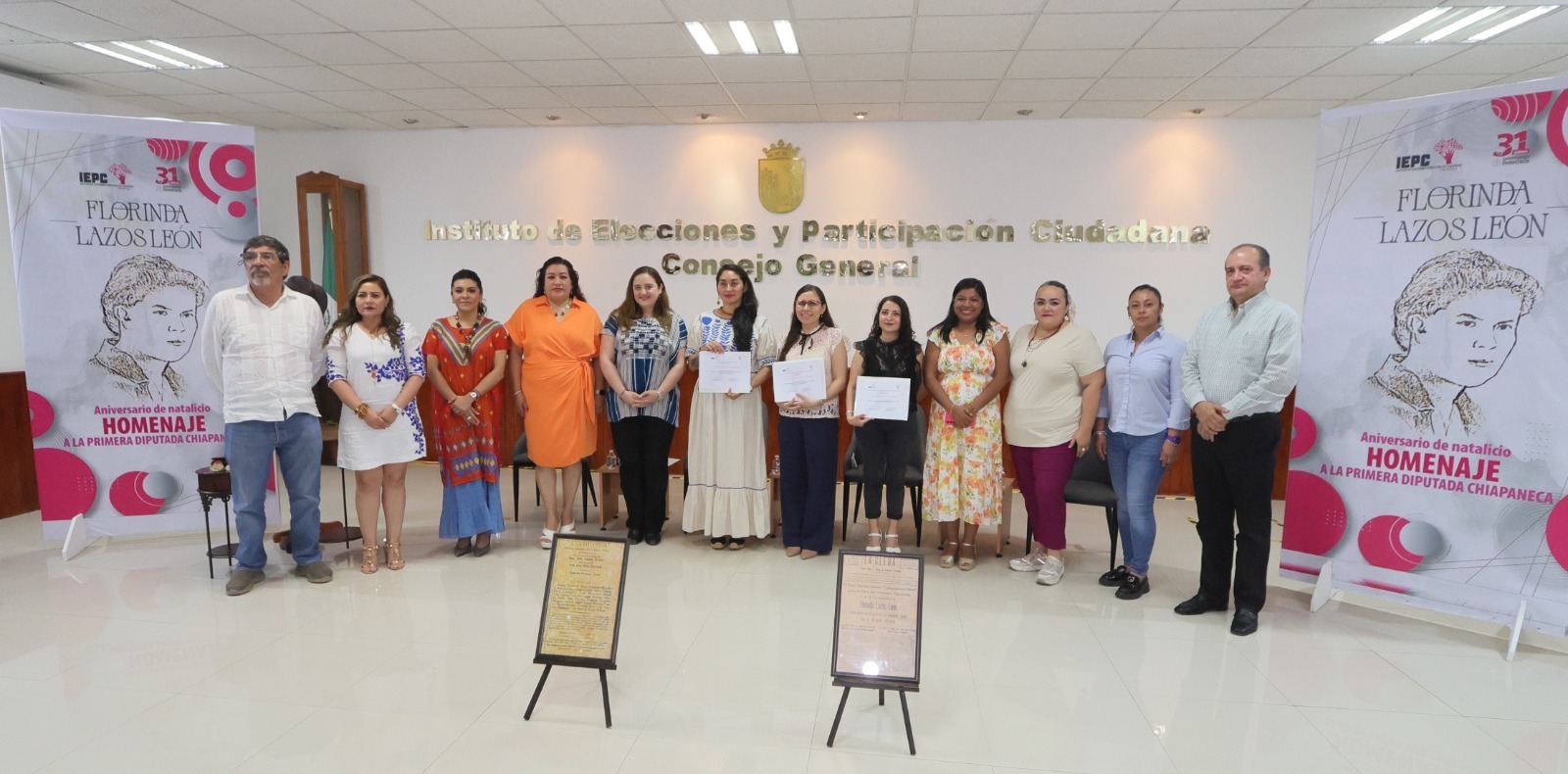 IEPC organiza homenaje a Florinda Lazos León - Noticias Voz e Imagen de ...