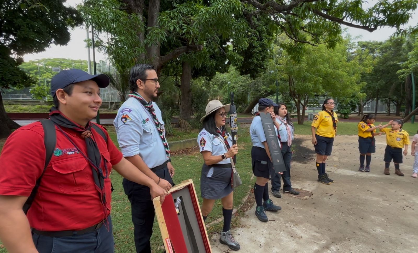 Antorcha Tláloc llega a Tuxtla por los 100 años del escultismo en ...
